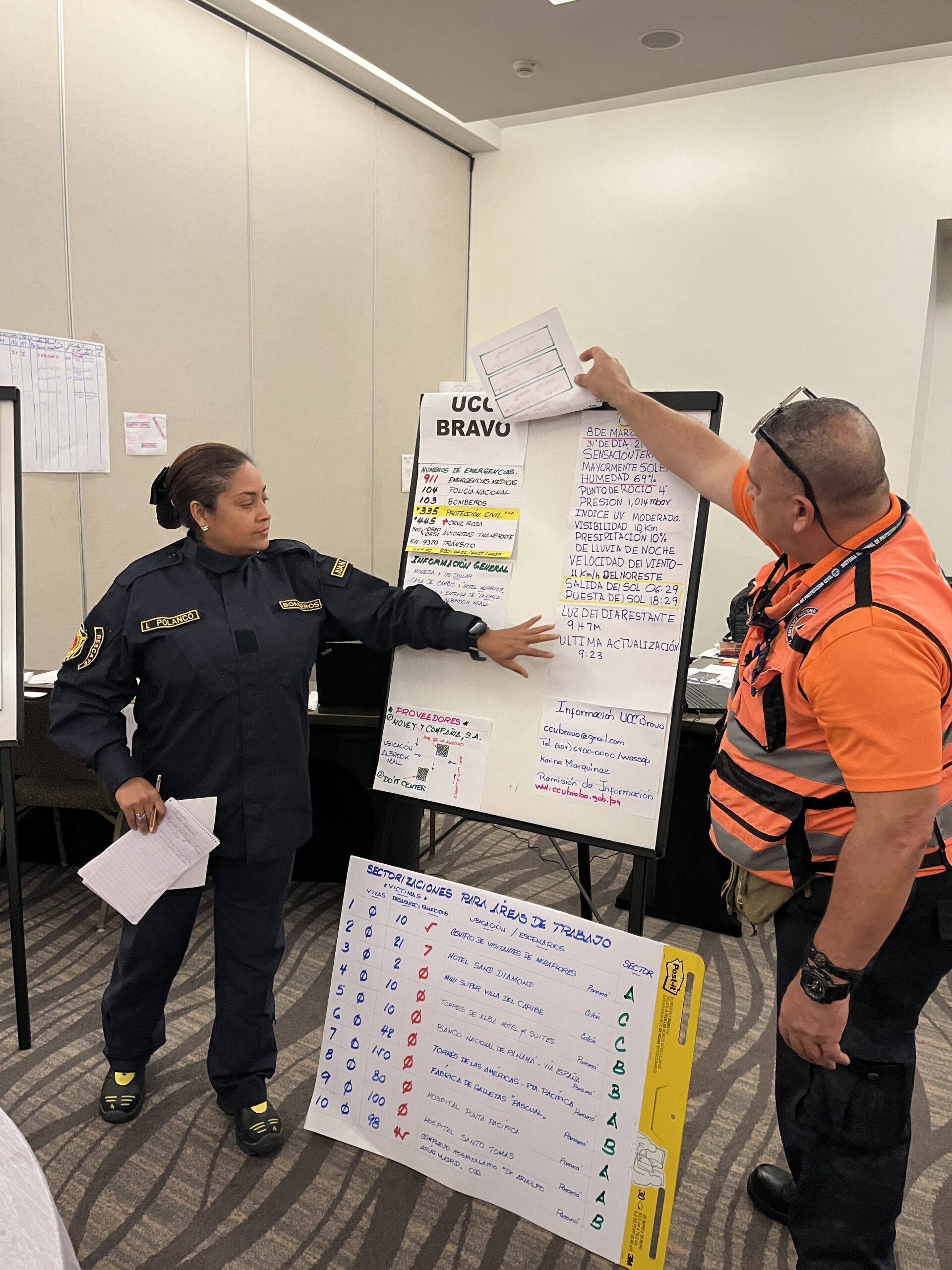 National USAR Coordination Course-Panama – INSARAG
