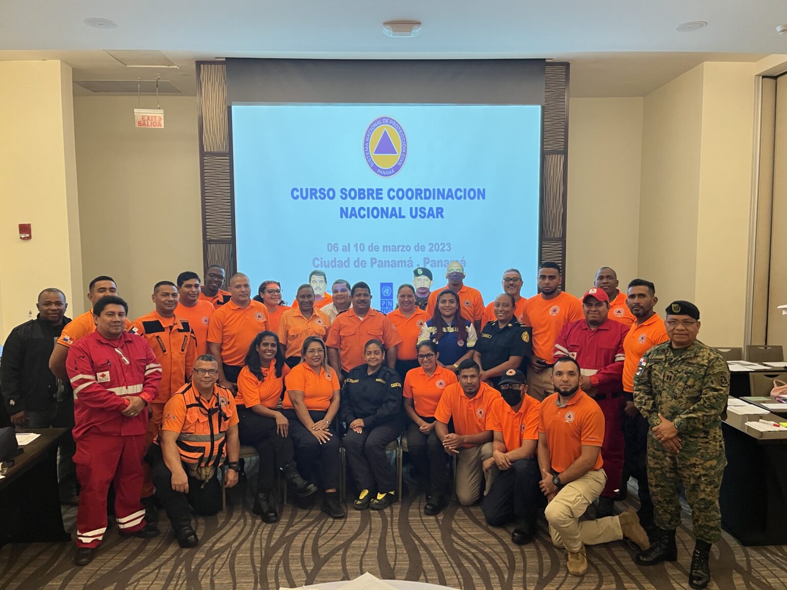 National USAR Coordination Course-Panama – INSARAG