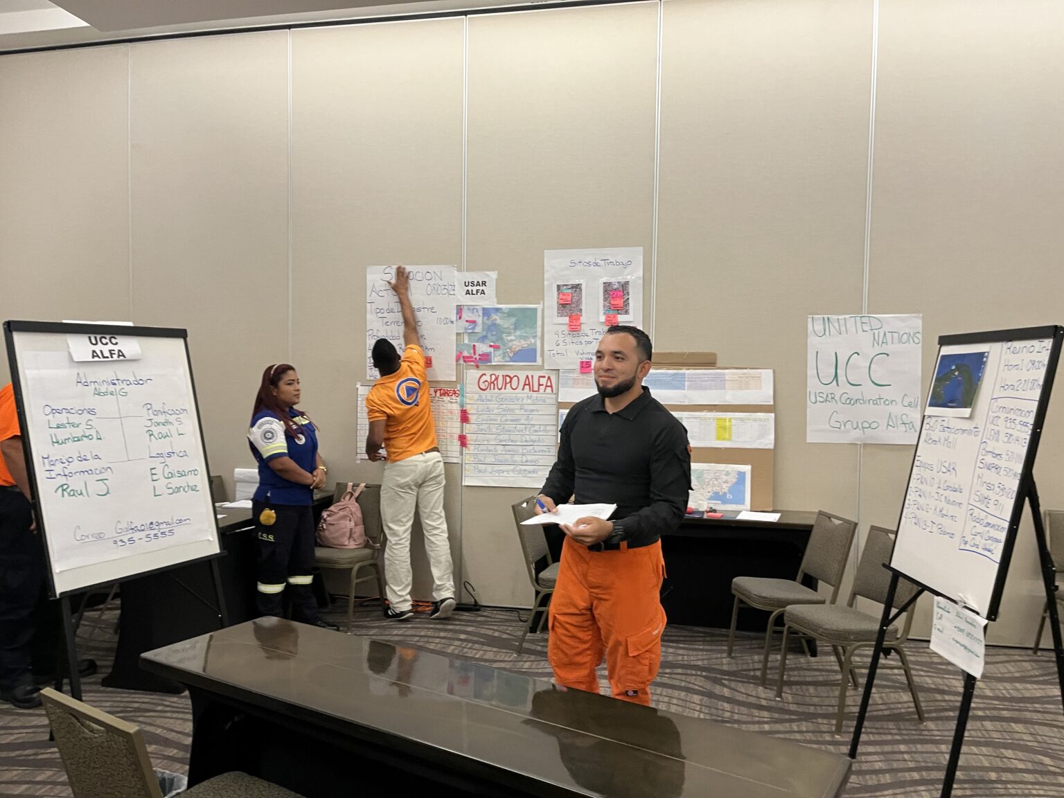 National USAR Coordination Course-Panama – INSARAG
